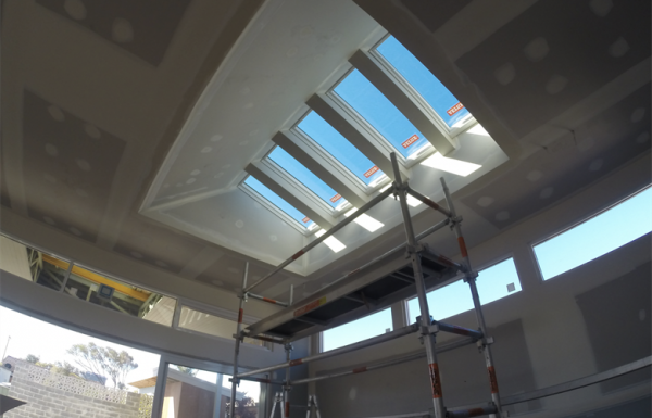 How To Install a Splayed Light Shaft - Kyal & Kara : Kyal & Kara